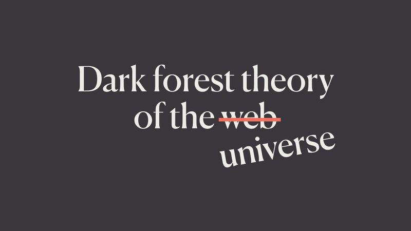 The Expanding Dark Forest and Generative AI