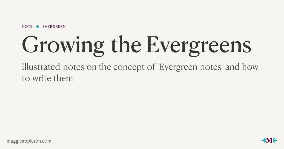 Growing the Evergreens