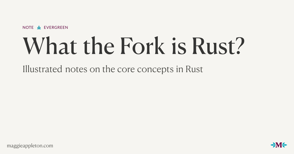 What the Fork is Rust?